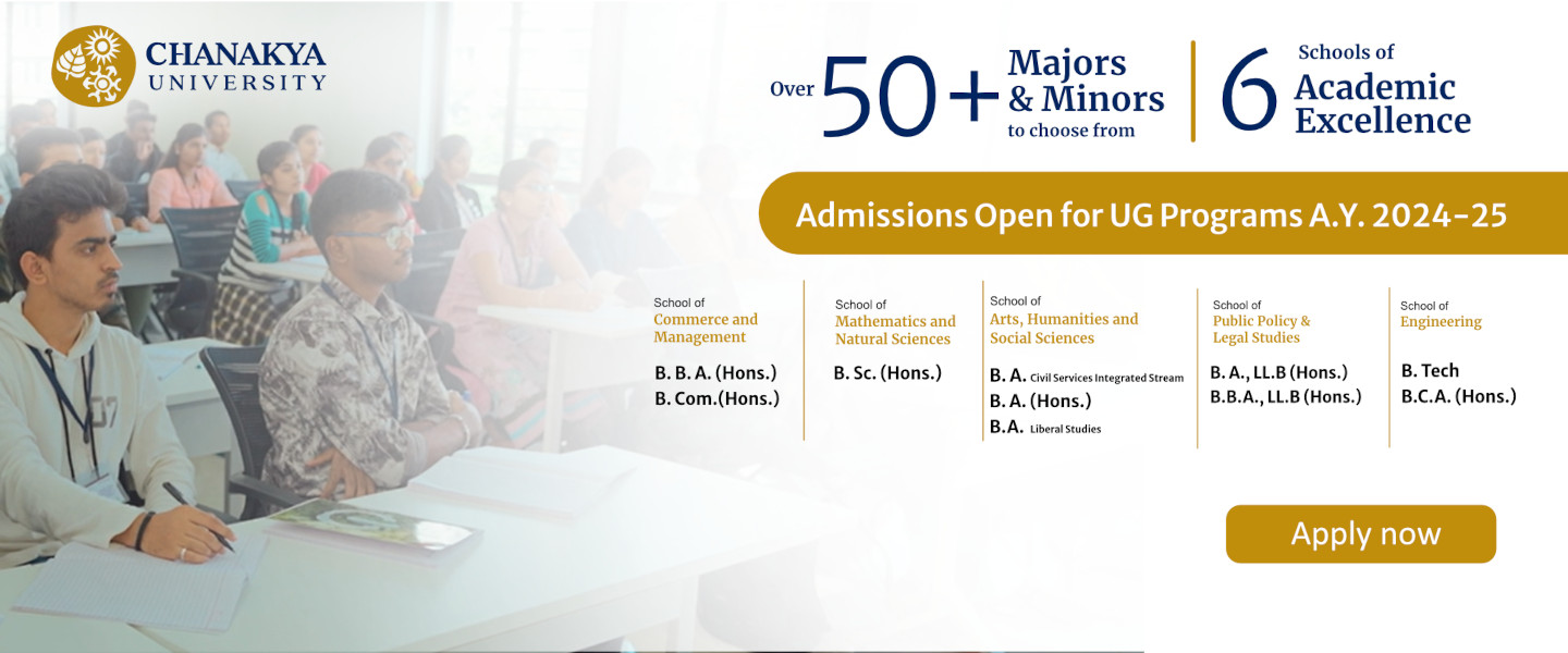 Chanakya University | Admission 2024