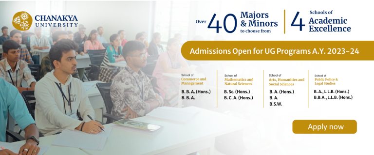 Chanakya University | Admission 2023