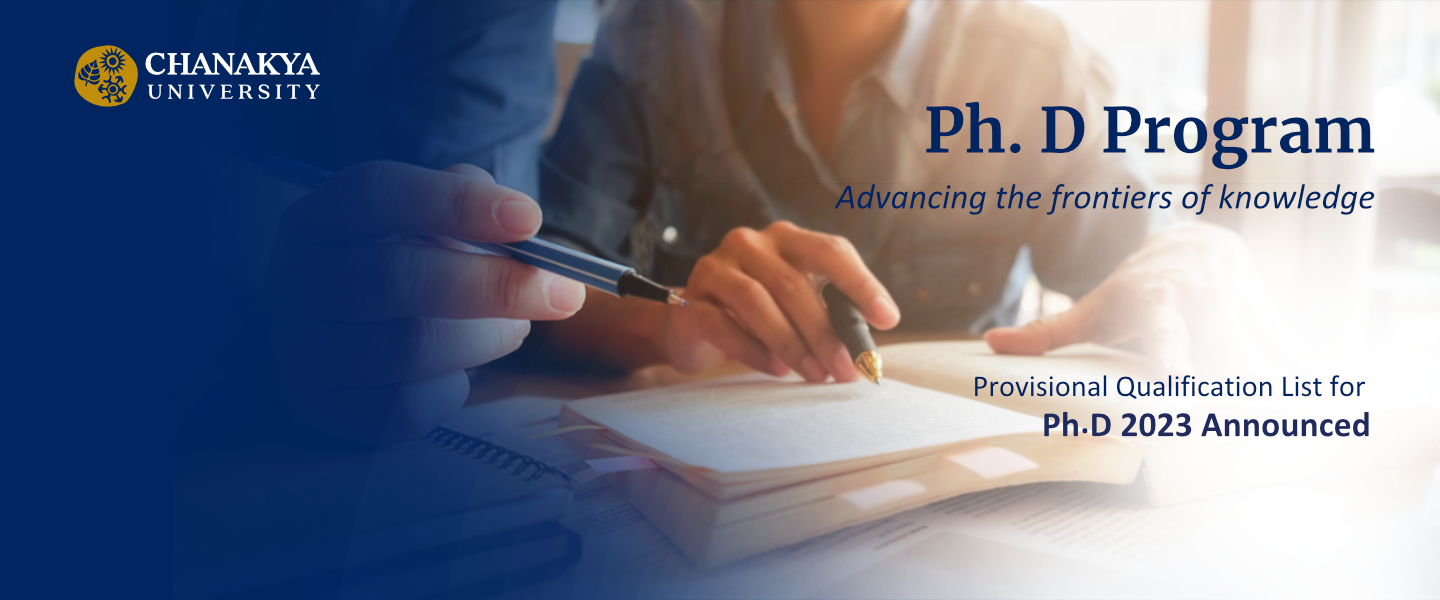 Chanakya University | Admission 2023